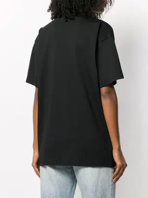 Moschino Rhinestone T-shirt - Black