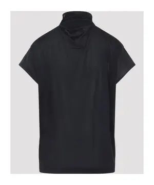 LEMAIRE Short Sleeve Foulard Top In Viscose Cotton Jersey