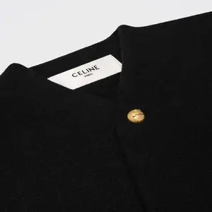 Celine Wool Felt Cape