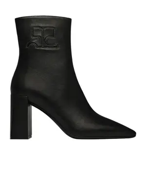 COURREGES 90mm Block-heeled Ankle Boots