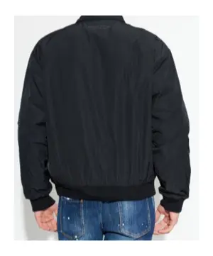 Dsquared2 Zip-up Bomber Jacket - Black