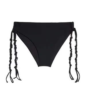 JIL SANDER Tangle Side Ties Bikini Briefs - Black
