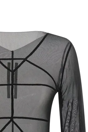 Rick Owens Temple Mesh Top