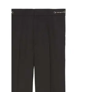 Gucci Slim Horsebit Detail Tailored Pants