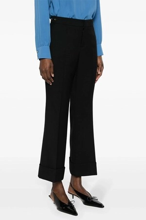 Gucci Slim Horsebit Detail Tailored Pants