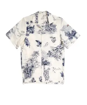 Moncler Floral Printed Short-sleeved Shirt - No
