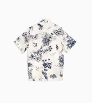 Moncler Floral Printed Short-sleeved Shirt - No