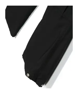 Monnalisa Stretch Cargo Trousers - Black
