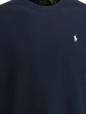Polo Ralph Lauren Loopback Fleece Sweatshirt With Embroidered Pony - Blue
