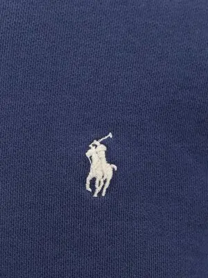 Polo Ralph Lauren Loopback Fleece Sweatshirt With Embroidered Pony - Blue