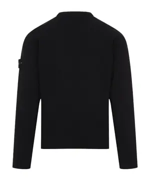 Stone Island Logo Patch Crewneck Sweatshirt