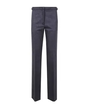 DARKPARK High-rise Wool Blend Trousers - Black