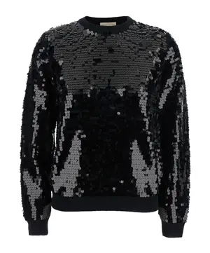 SEMICOUTURE Sequin Appliqué Sweater