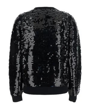 SEMICOUTURE Sequin Appliqué Sweater