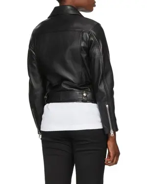 Acne Studios Zipped Biker Jacket