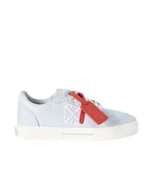 Off-White Vulcanized Lace-up Sneakers - White