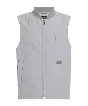 Dolce & Gabbana Padded Technical Vest - Grey