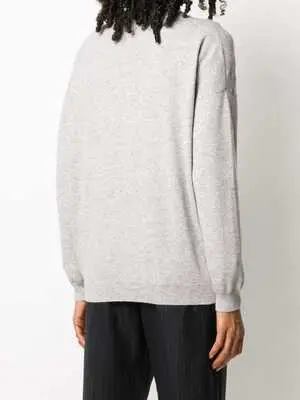 Brunello Cucinelli Sequin Embellished V-neck Jumper