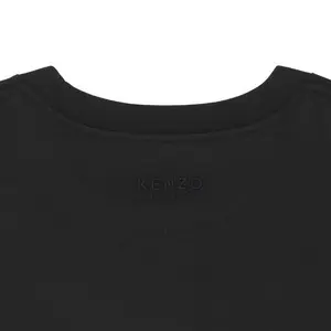 Kenzo Gots Wild Tiger Printed Crewneck T-shirt - Black