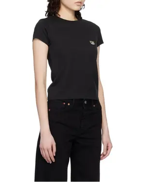 Kenzo Gots Wild Tiger Printed Crewneck T-shirt - Black