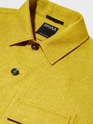 Zegna Undershirt Coat - Yellow