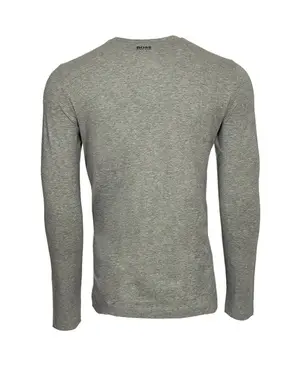 Hugo Boss T-shirt With Round Neck And Long Sleeves