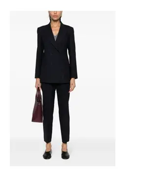 P.a.r.o.s.h Cropped Trousers With Pressed Crease