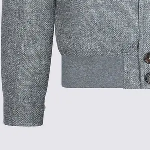 Brunello Cucinelli Long-sleeved Collared Jacket