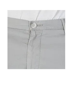 Hugo Boss Twill Casual Pants - Gray