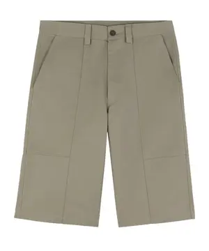 Maison Kitsuné Embroidered Logo Short - Pebble