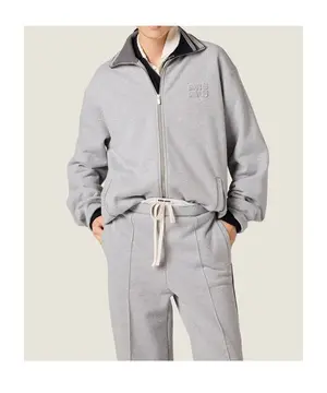 Miu Miu Zip-up Oversized Sweatshirt
