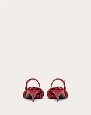 Valentino Garavani Atelier 03 Rose Edition Slingback Pumps - Red