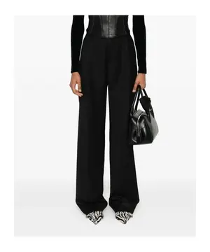 BERWICH Simona High-waisted Tailored Pants - Black