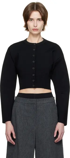 Wardrobe.NYC Ribbed Knit Cardigan