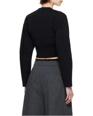 Wardrobe.NYC Ribbed Knit Cardigan