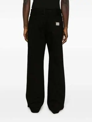 Dolce & Gabbana High-rise Regular Fit Jeans - Black