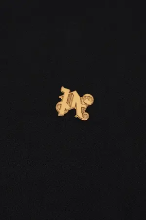 Palm Angels Logo Plaque Hoodie