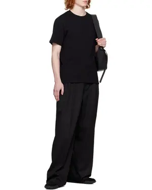 JIL SANDER Crew-neck T-shirt - Black