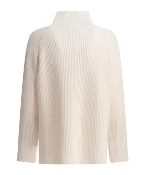 KANGRA Ribbed High-neck Cashmere Sweater