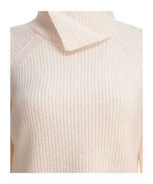 KANGRA Ribbed High-neck Cashmere Sweater