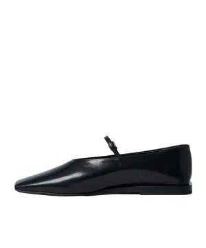 JIL SANDER Ankle Buckle Strap Flats