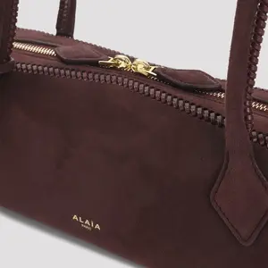 Alaïa Zipper Handbag - Red