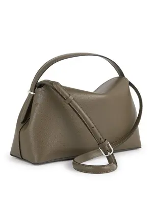TOTEME T-lock Top Handle Bag - Green
