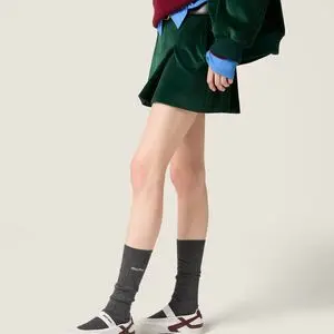 Miu Miu Corduroy Mini Skirt
