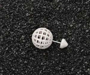 APM MONACO Single Round Stud Earring
