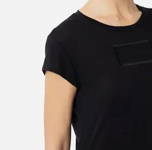 Elisabetta Franchi Embroidered Jersey T-shirt