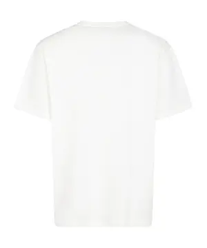 A.p.c. Flocked Logo Crewneck T-shirt - Blanc/vert