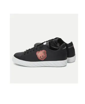 Philipp Plein Logo Patch Trainers - Black