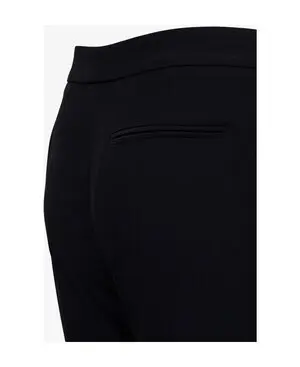 Alexander McQueen Cropped Cigarette Trousers - Black