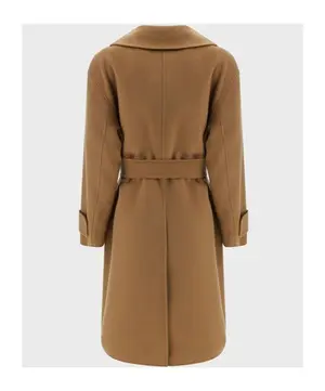 Max Mara Carla Belted Coat - Brown